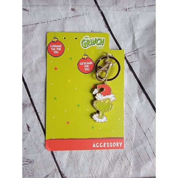Dr. Seuss | Bags | Dr Seuss Accessory The Grinch Key Chain Missing ...